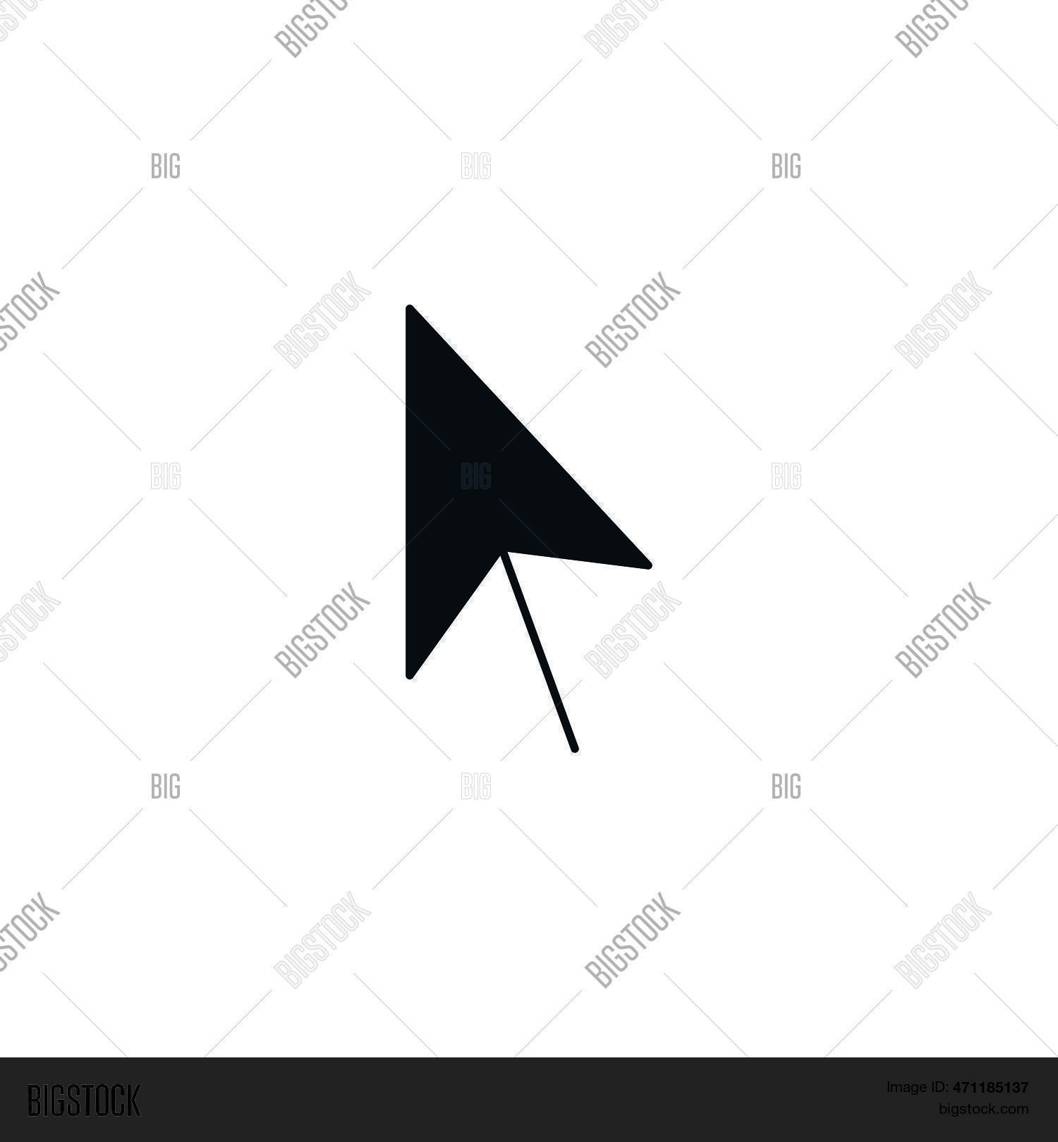 Cursor Icon. Simple Vector & Photo (Free Trial) | Bigstock