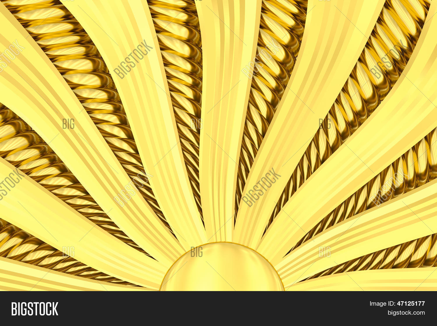 Gold Sunburst Image & Photo (Free Trial) | Bigstock