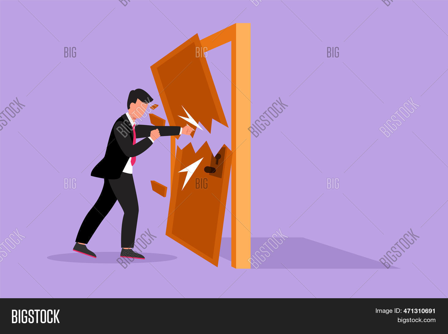 Cartoon Flat Style Image & Photo (Free Trial) | Bigstock