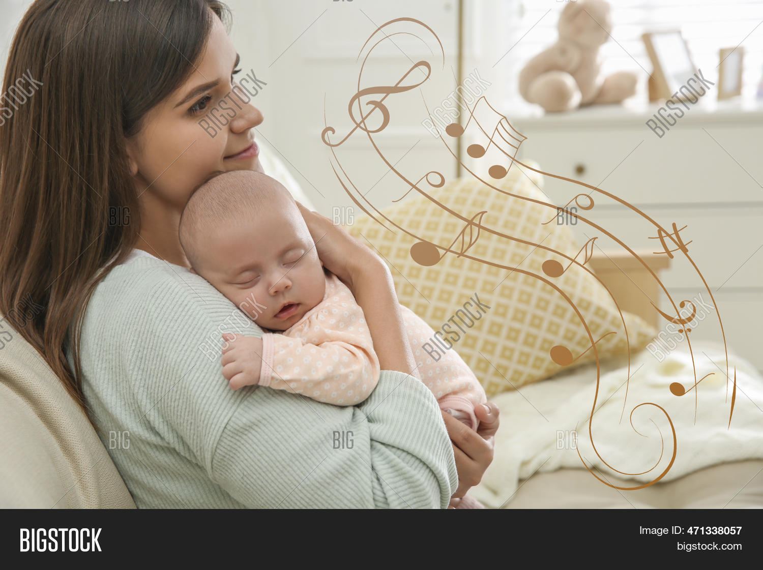 Mother Singing Lullaby Image & Photo (Free Trial) | Bigstock
