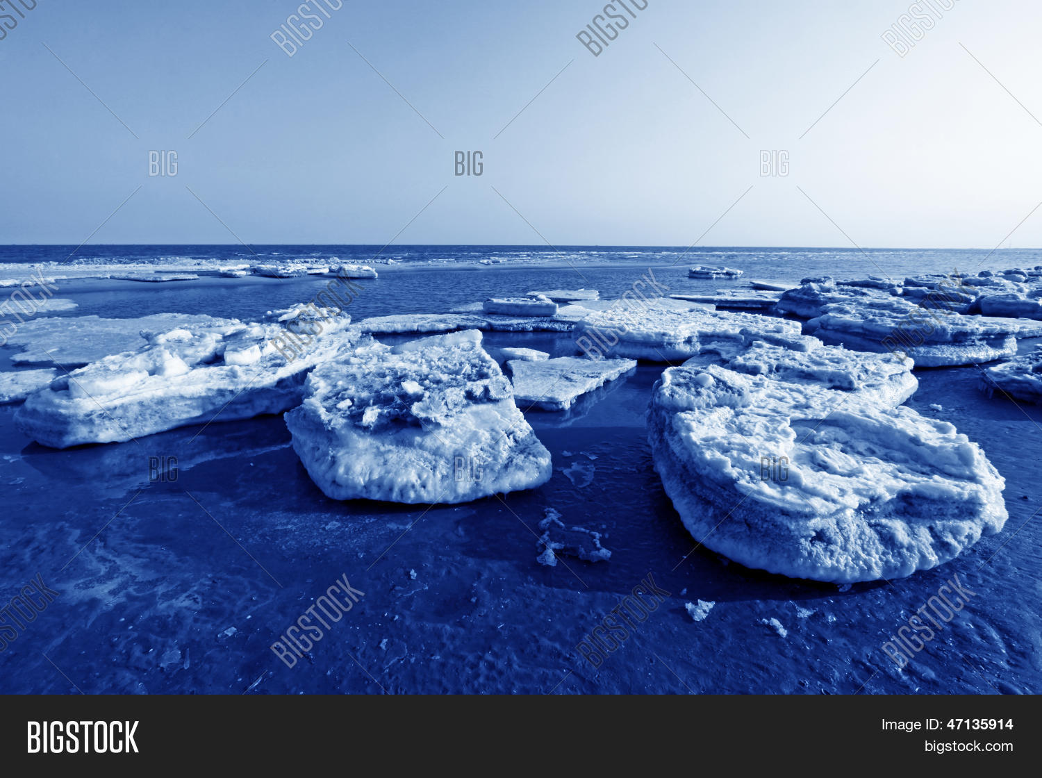 Coast Residual Ice Image & Photo (Free Trial) | Bigstock