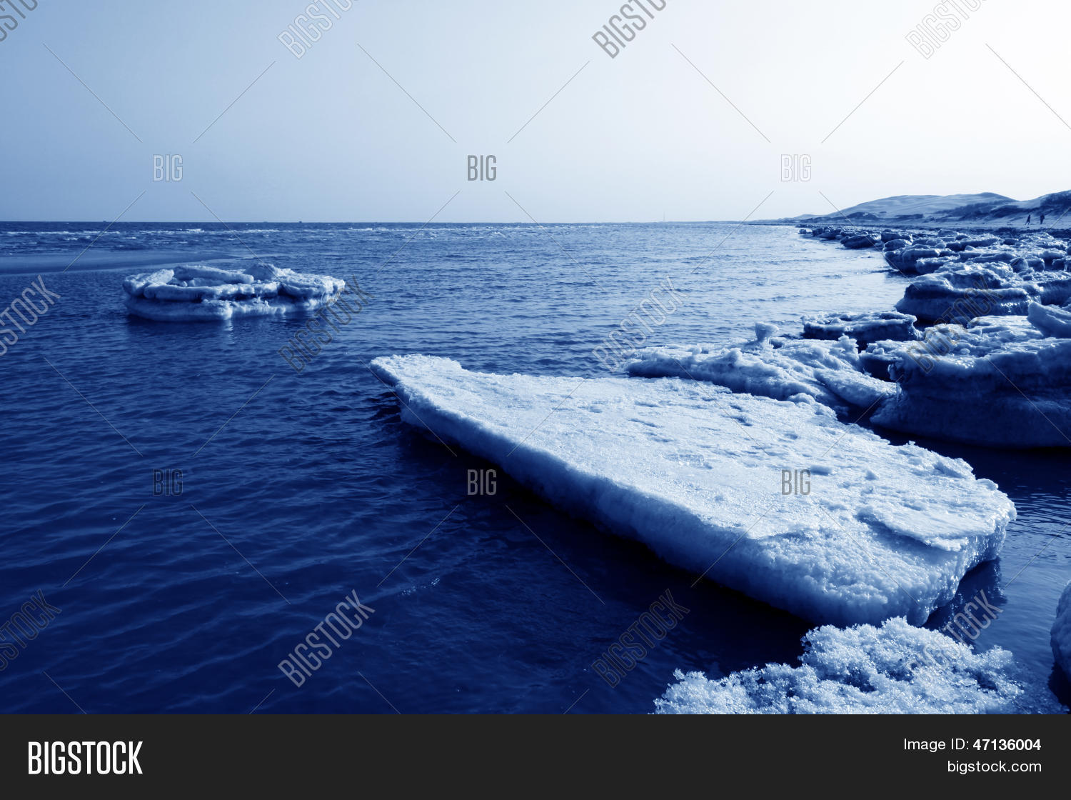Coast Residual Ice Image & Photo (Free Trial) | Bigstock