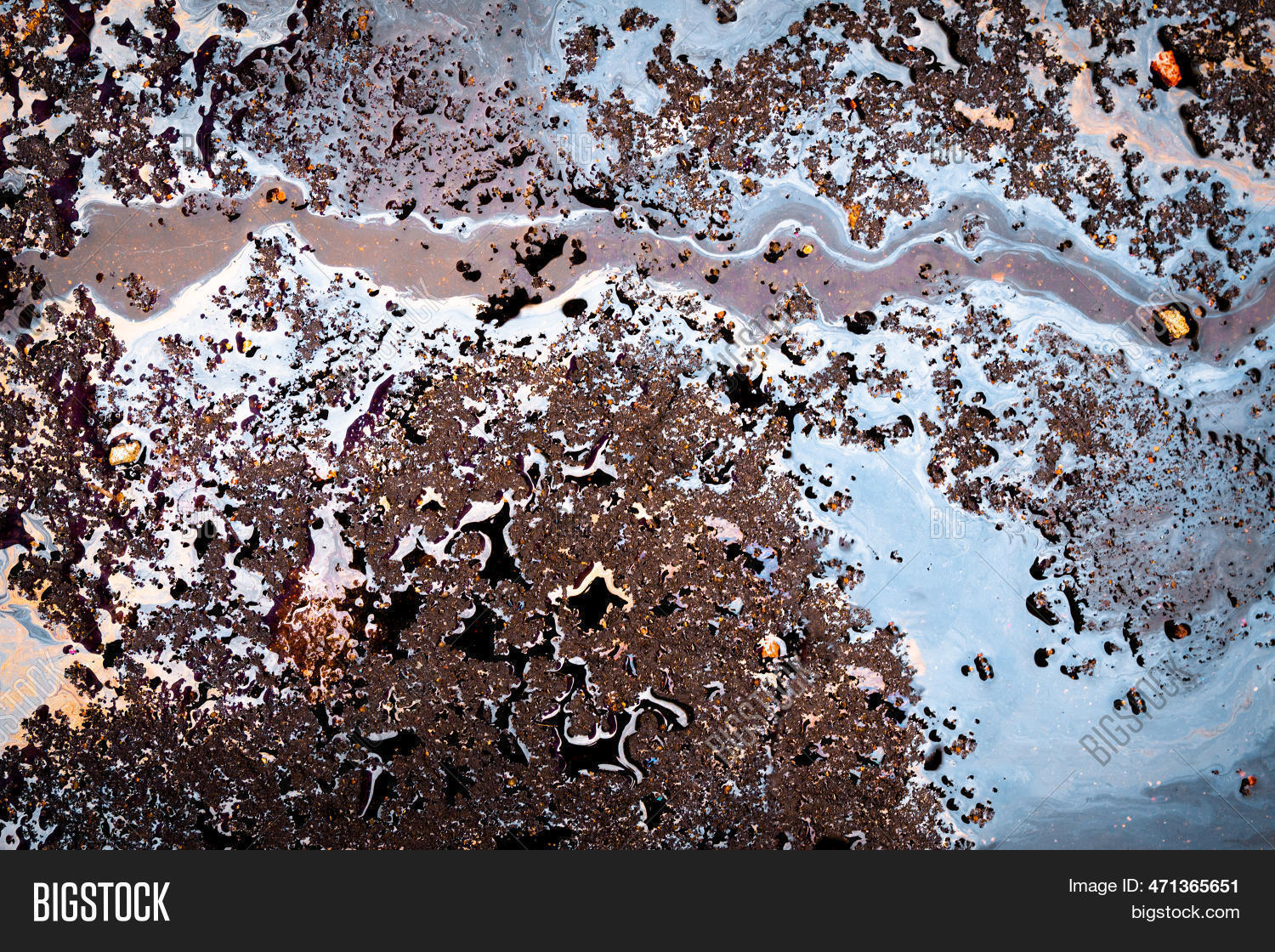 Gasoline Spill On Image & Photo (Free Trial) | Bigstock