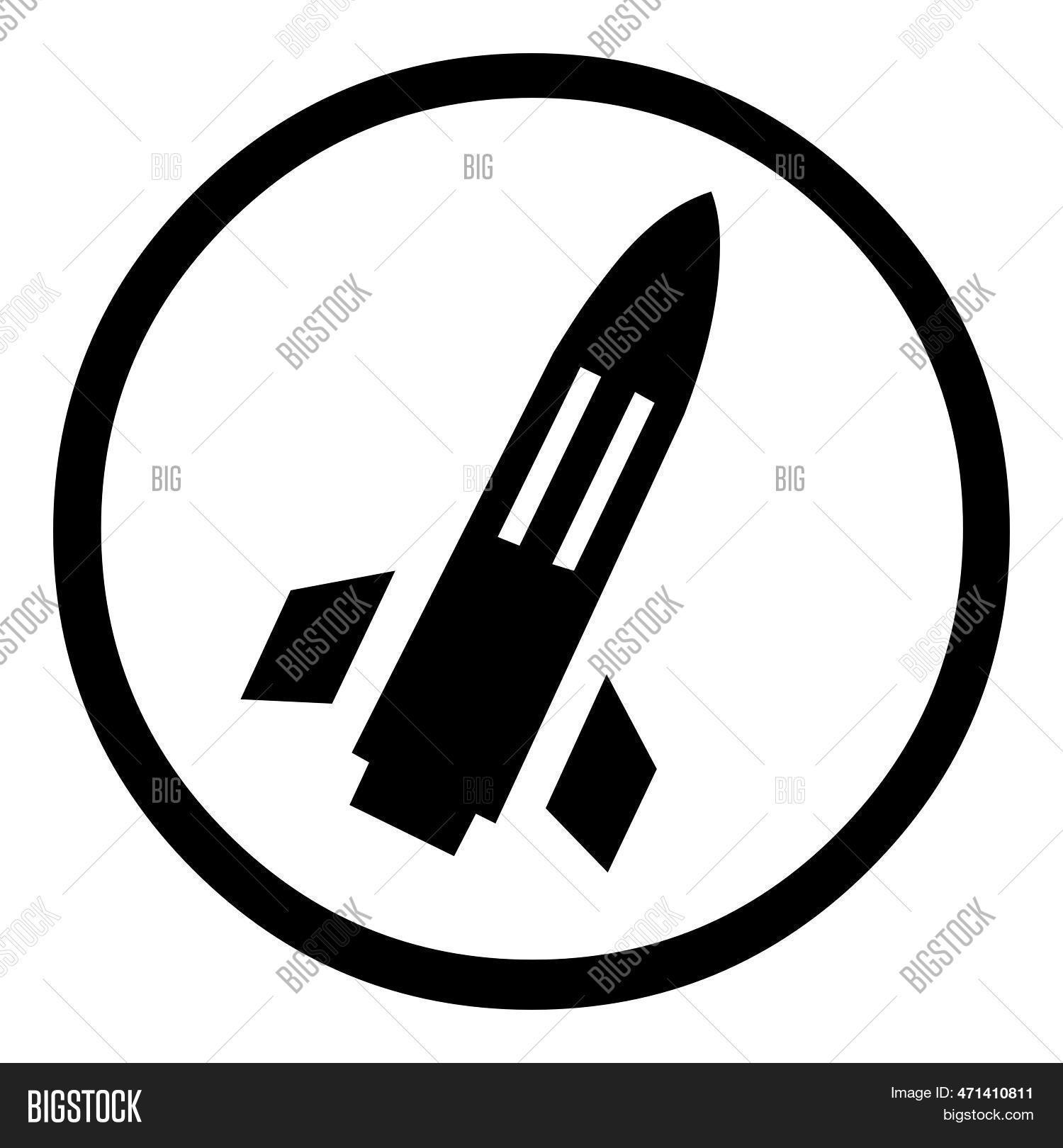 Missile Symbol Icon Image & Photo (Free Trial) | Bigstock