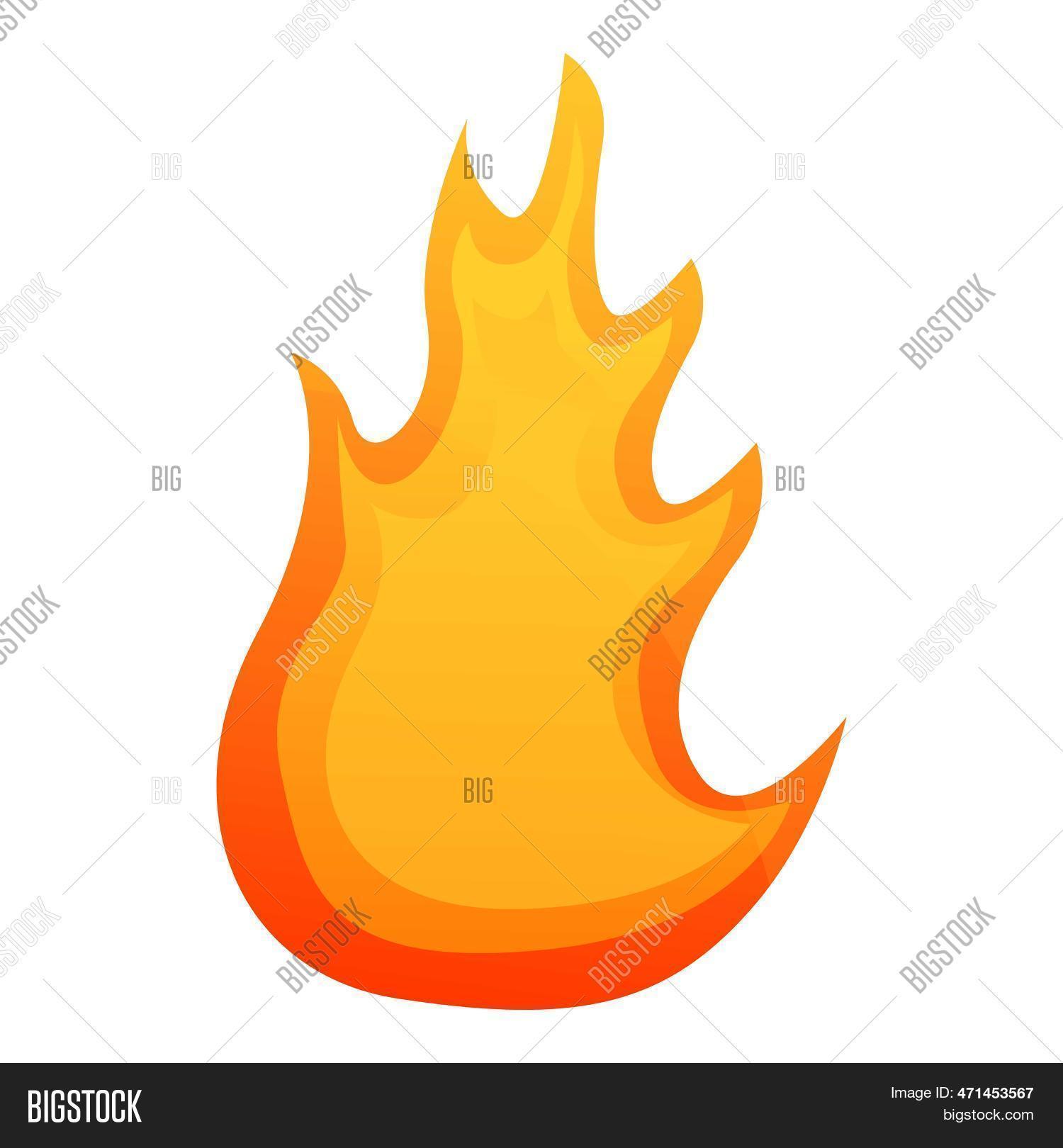 Hell Flame Icon. Image & Photo (Free Trial) | Bigstock