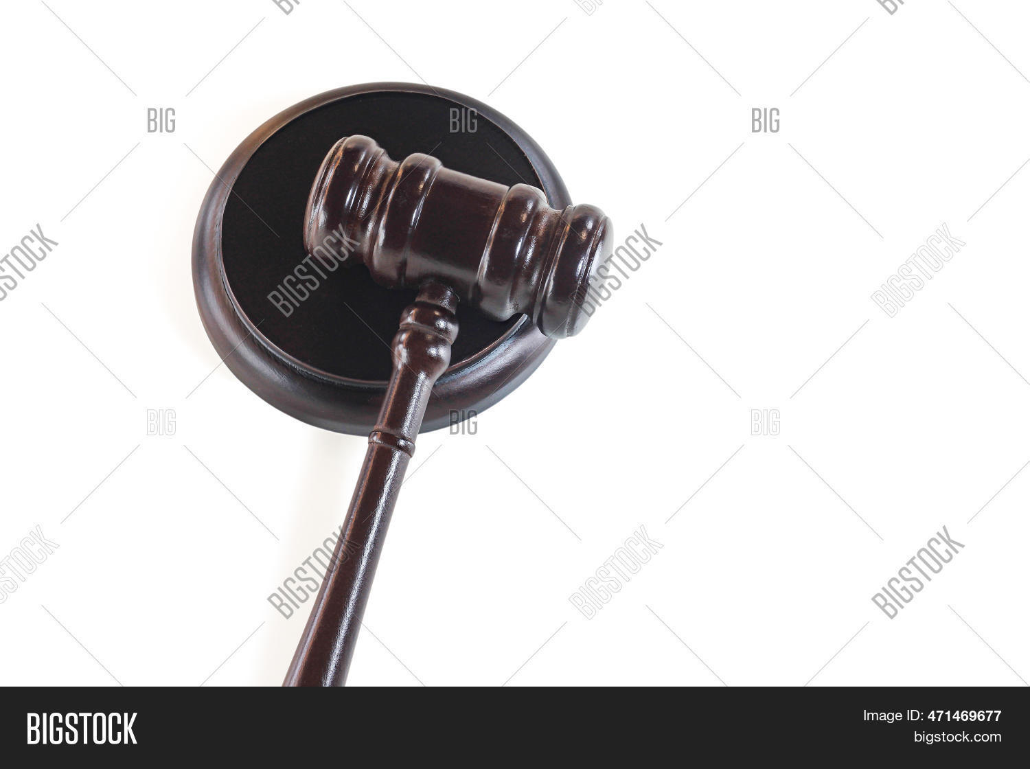 Judge's Gavel Isolated Image & Photo (Free Trial) | Bigstock
