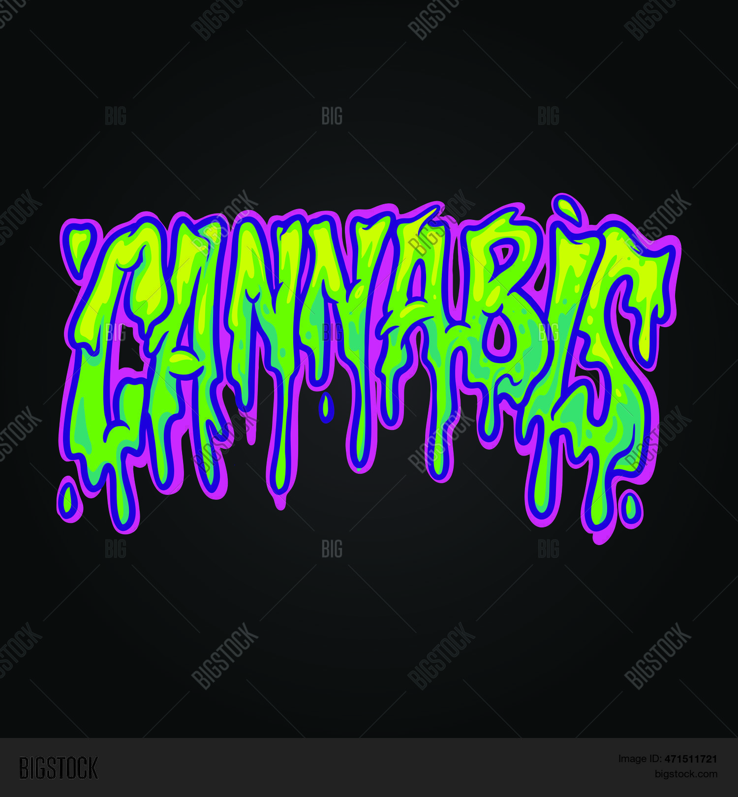 Vector y foto Marijuana Melted (prueba gratis) | Bigstock