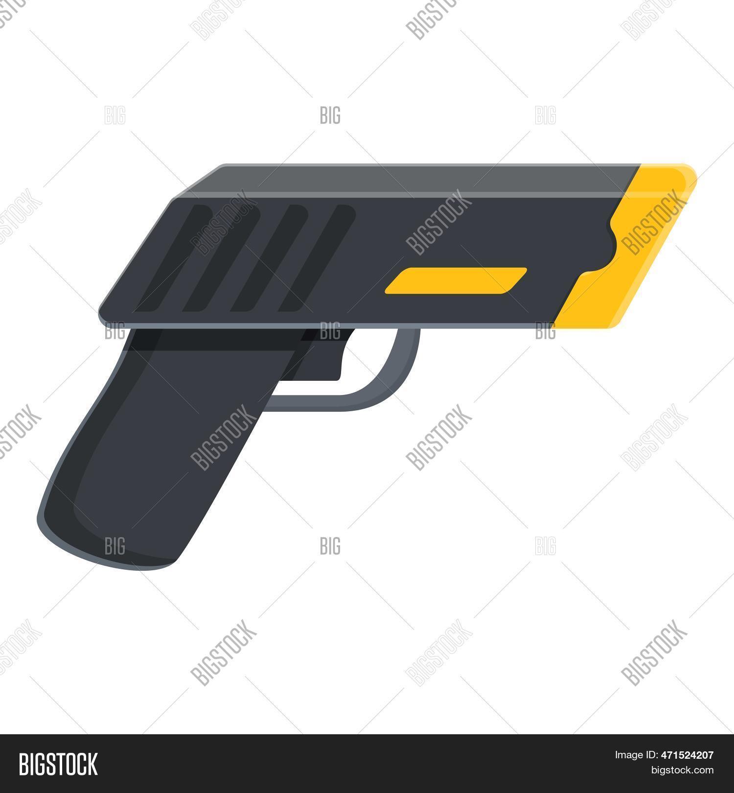 Taser Danger Icon. Image & Photo (Free Trial) | Bigstock