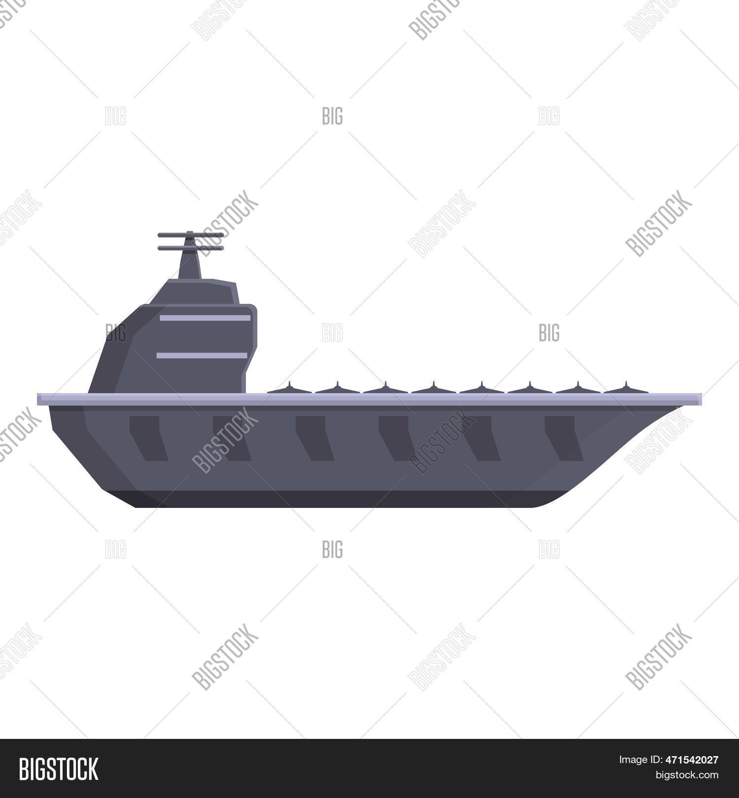 Aircraft Carrier Icon Image & Photo (Free Trial) | Bigstock