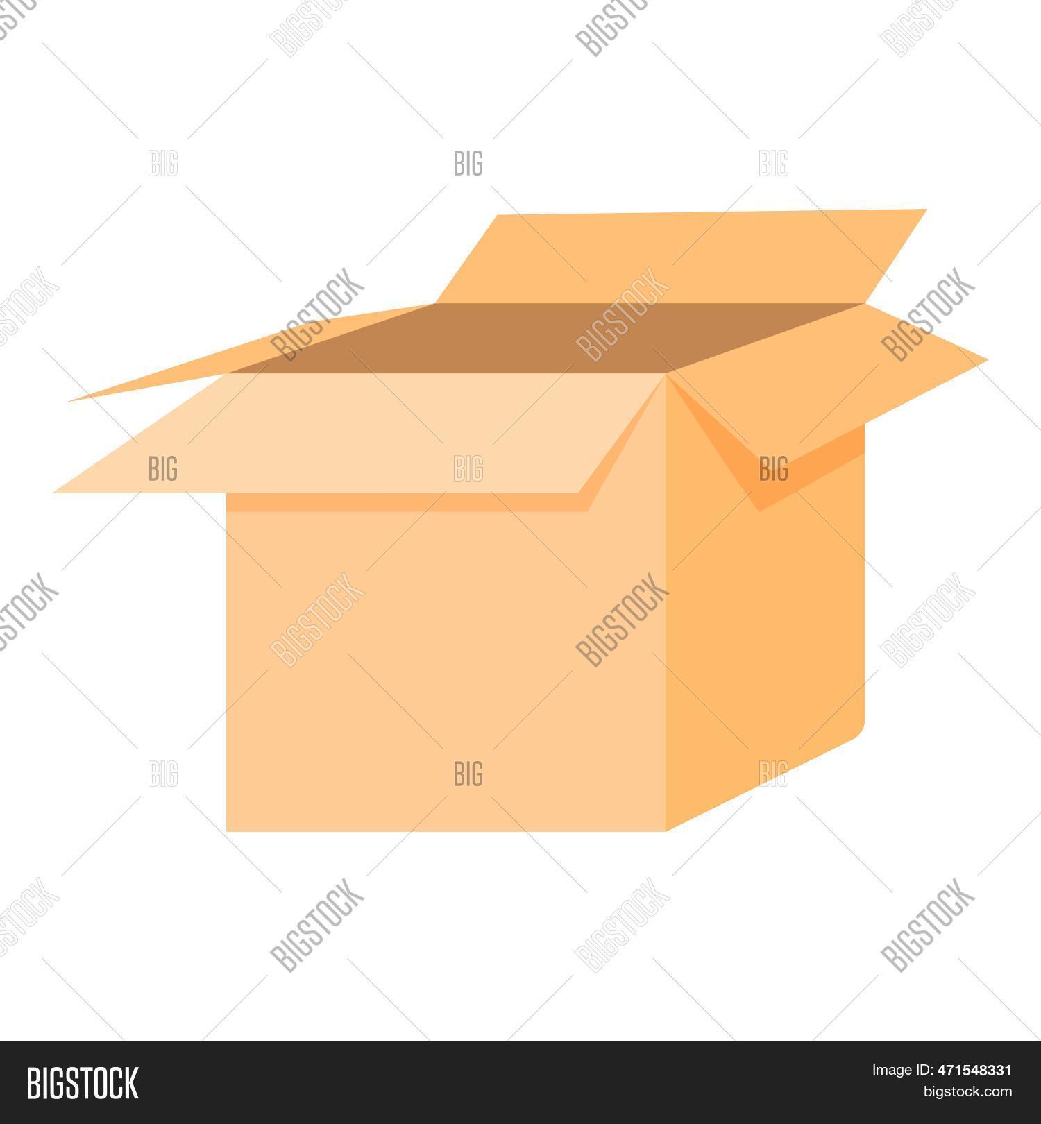 Carton Box Icon. Image & Photo (Free Trial) | Bigstock