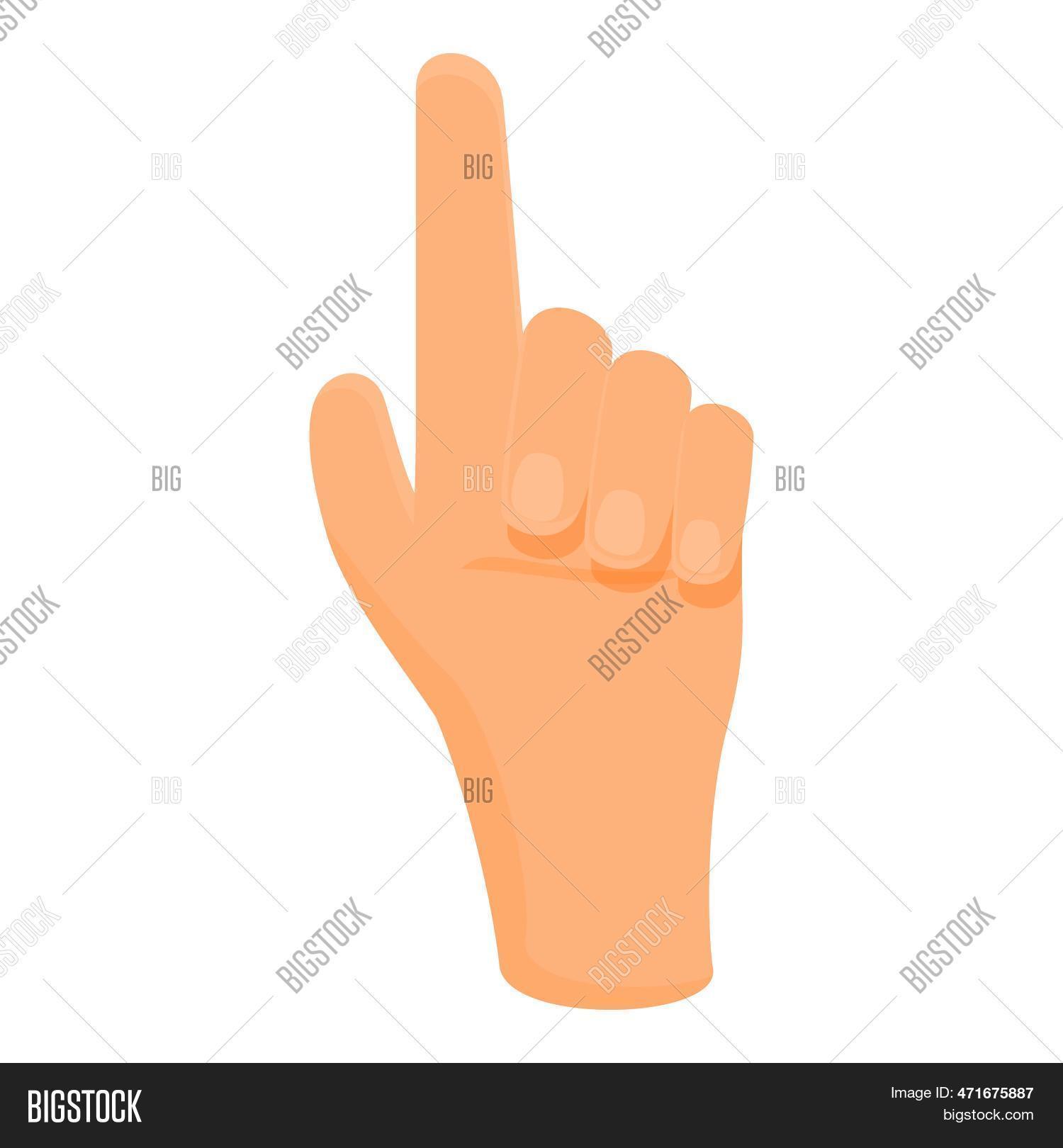 Attention Hand Gesture Image & Photo (Free Trial) | Bigstock