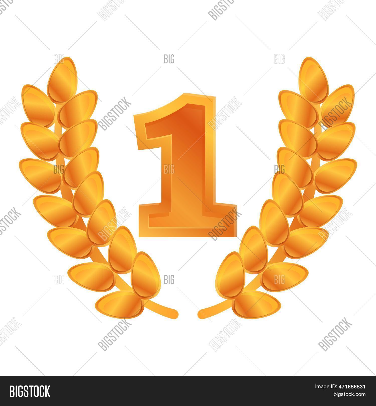 First Place Laurel Image & Photo (Free Trial) | Bigstock