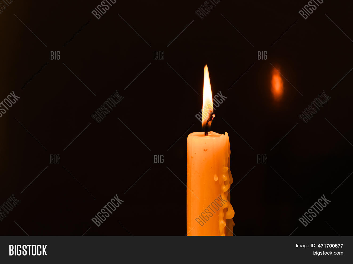 Old Lighting Candle Image & Photo (Free Trial) | Bigstock