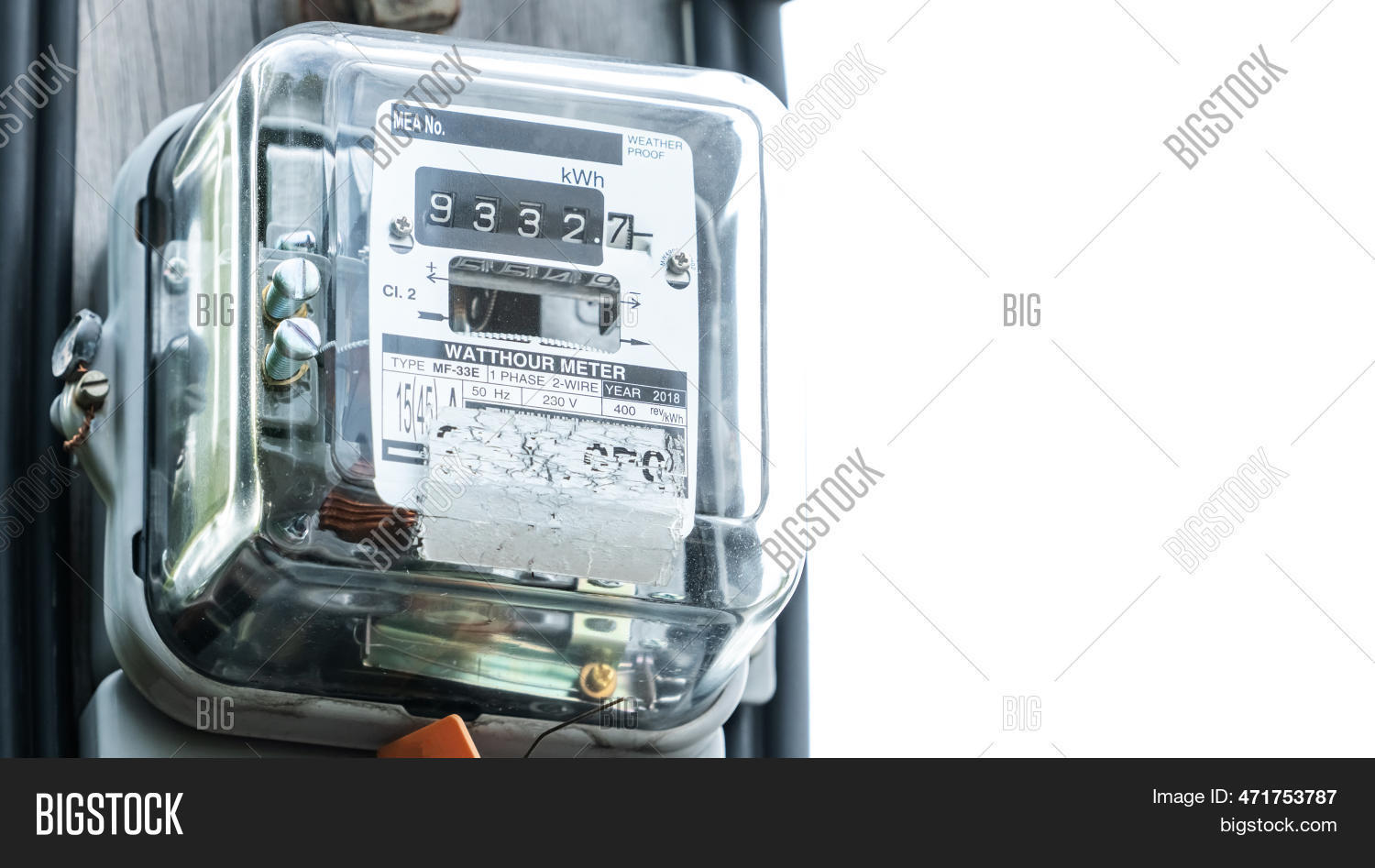 Watt Hour Meter. Image & Photo (Free Trial) | Bigstock
