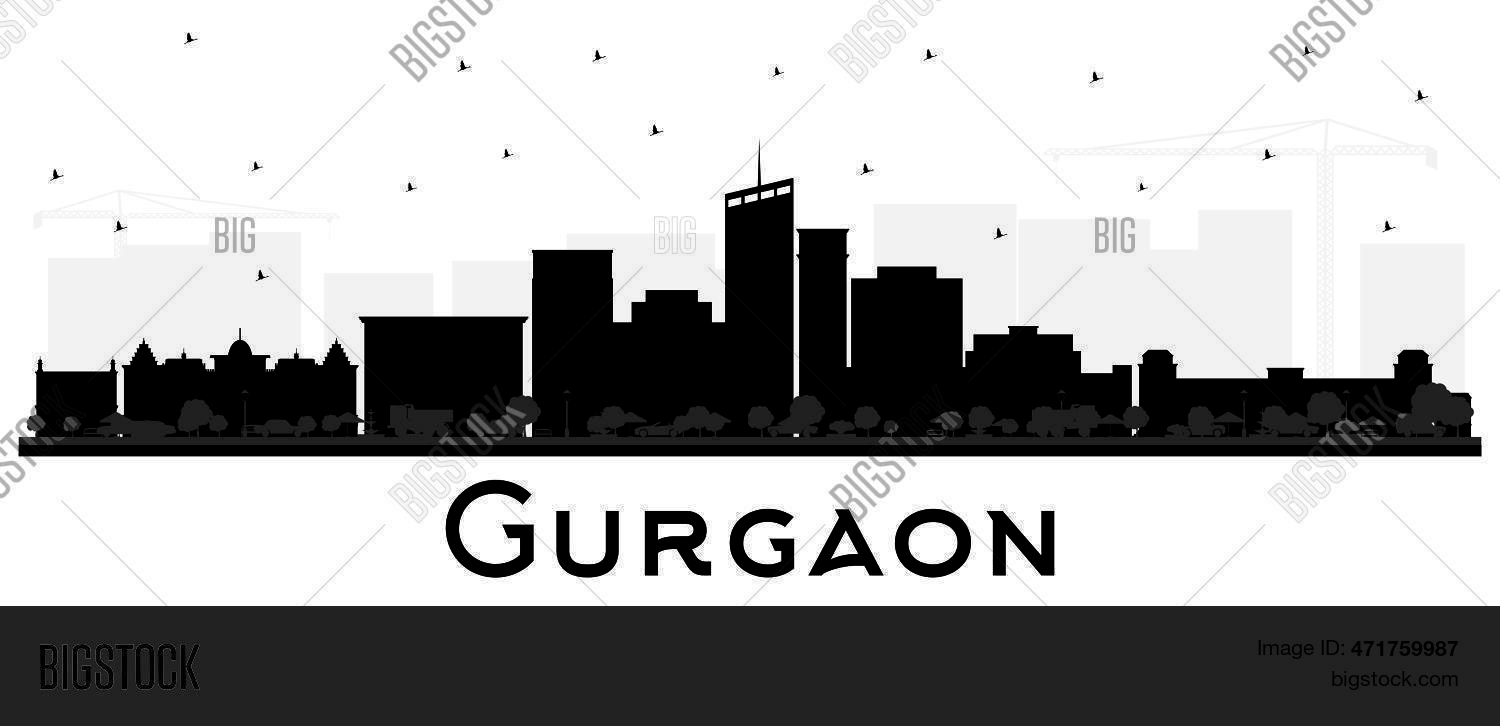 Gurgaon India City Vector & Photo (Free Trial) | Bigstock