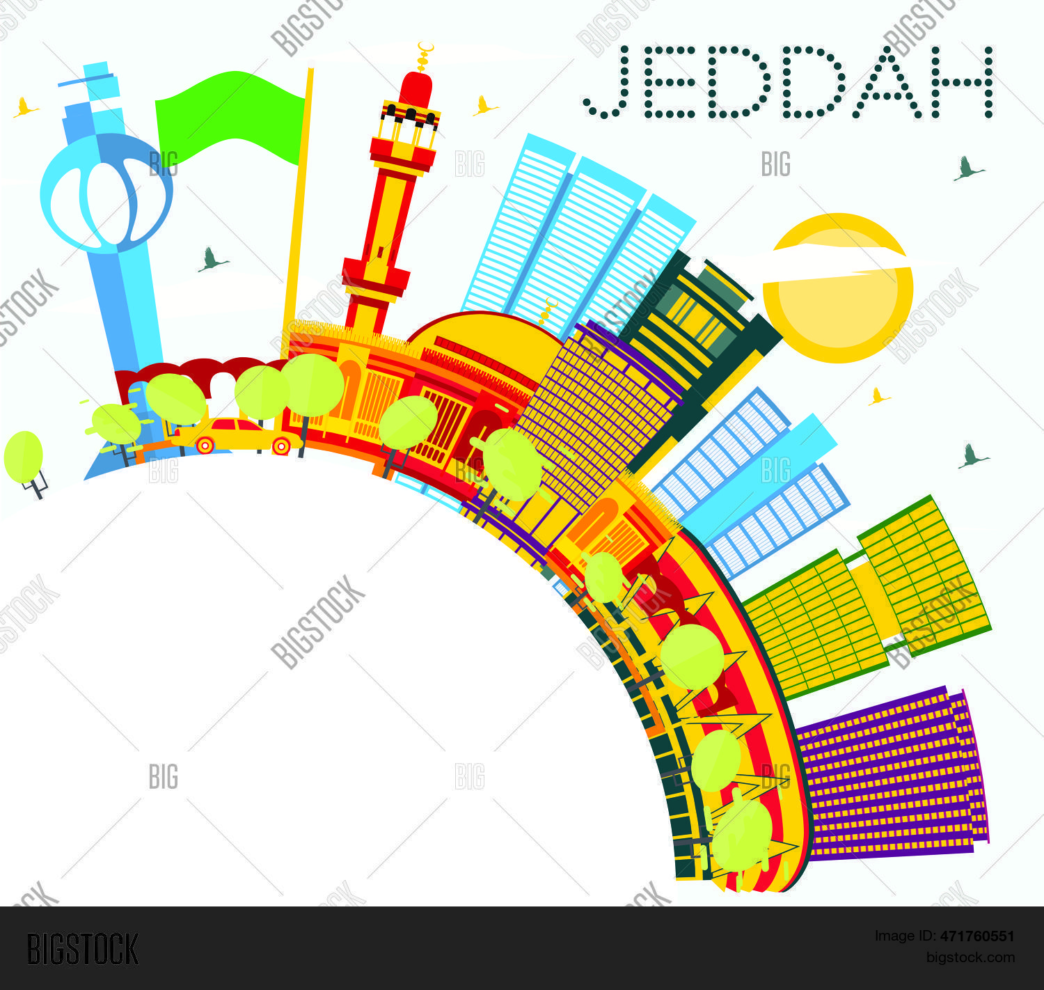 Jeddah Saudi Arabia Vector & Photo (Free Trial) | Bigstock