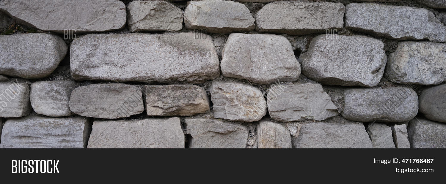 Stone Old Wall Fencing Image & Photo (Free Trial) | Bigstock