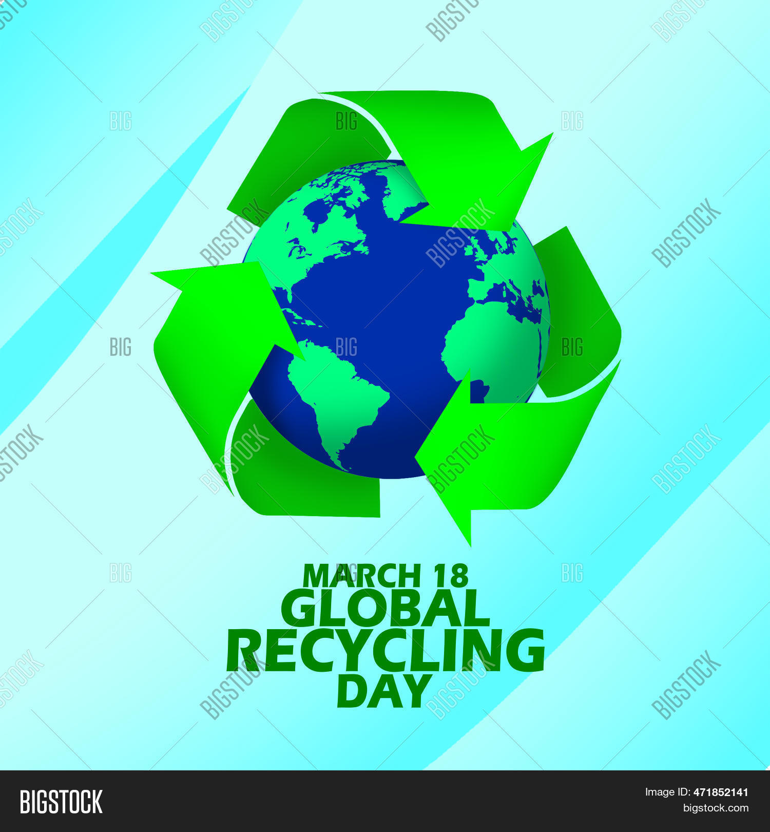 Earth Recycle Icon Image & Photo (Free Trial) | Bigstock