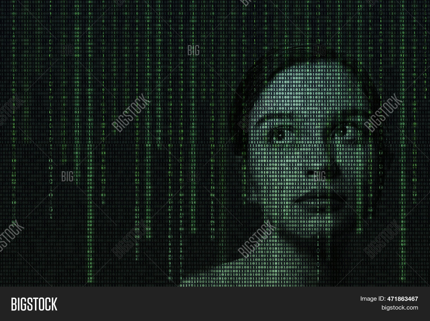Female Face Matrix Image & Photo (Free Trial) | Bigstock