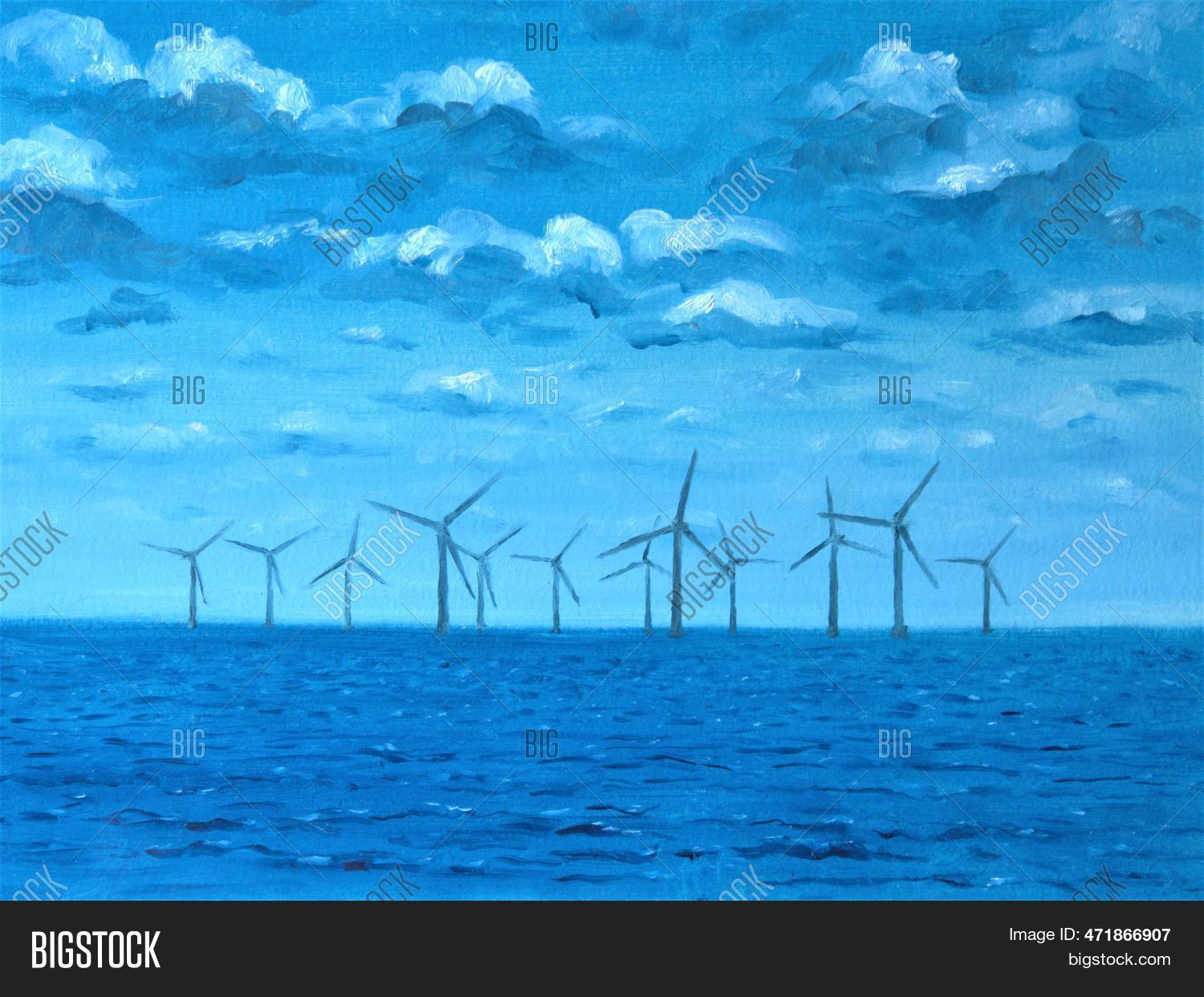 Offshore Wind Farms. Image & Photo (Free Trial) | Bigstock