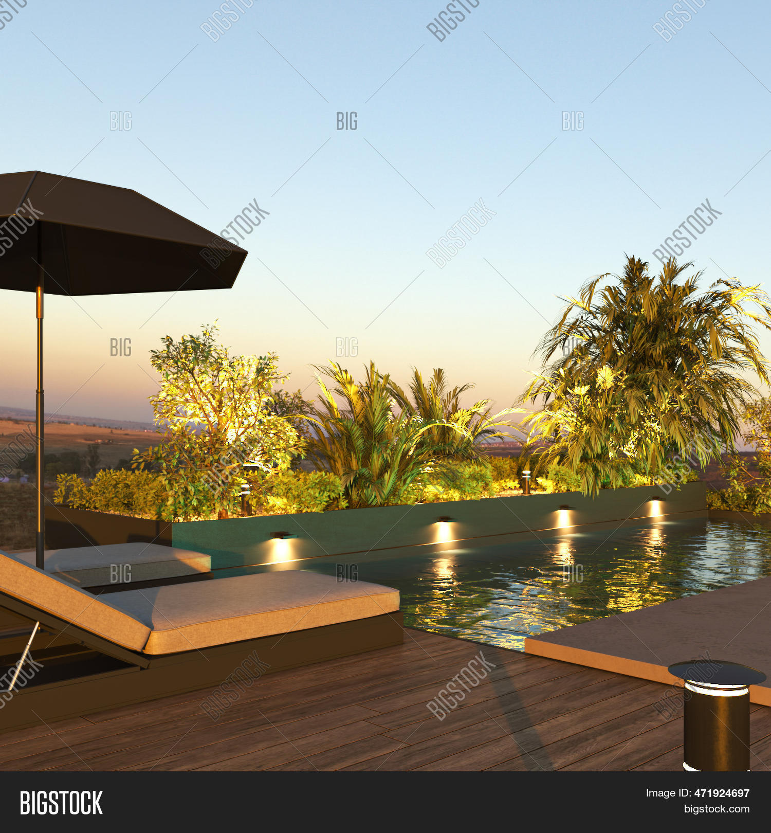 Luxury Modern Villa Image & Photo (Free Trial) | Bigstock