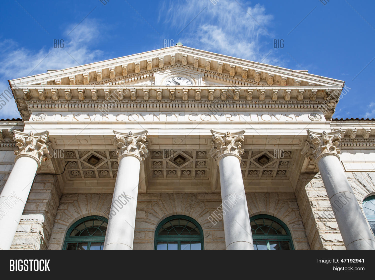 Courthouse Columns Image & Photo (Free Trial) | Bigstock