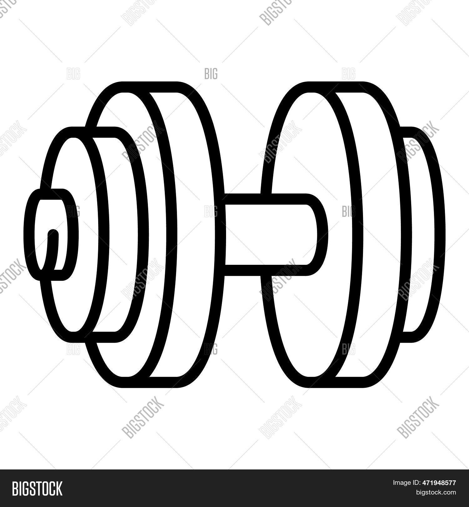 Muscular Dumbell Icon Image & Photo (Free Trial) | Bigstock