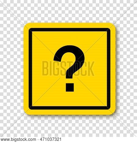 Question Mark Yellow Vector & Photo (Free Trial) | Bigstock
