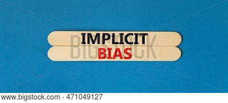 Implicit Bias Symbol. Image & Photo (Free Trial) | Bigstock