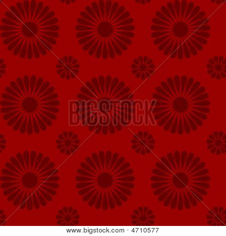 Red Repeating Flower Image & Photo (Free Trial) | Bigstock