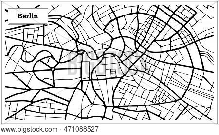 Berlin Germany Map Vector & Photo (Free Trial) | Bigstock