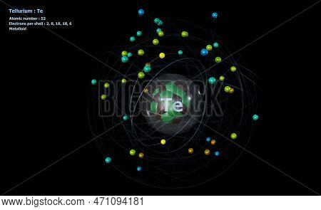 3d Illustration Atom Image & Photo (Free Trial) | Bigstock