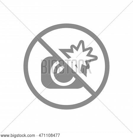 No Flash Photography Vector & Photo (Free Trial) | Bigstock