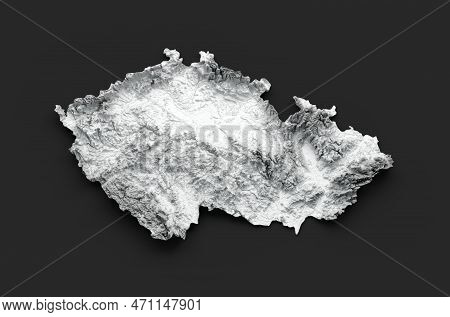 Czechia Map Czech Image & Photo (Free Trial) | Bigstock