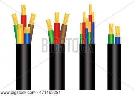 Colorful Electrical Vector & Photo (Free Trial) | Bigstock