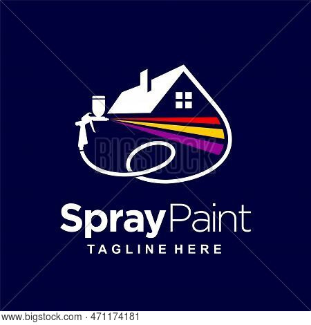 Spray Paint Logo Vector & Photo (Free Trial) | Bigstock