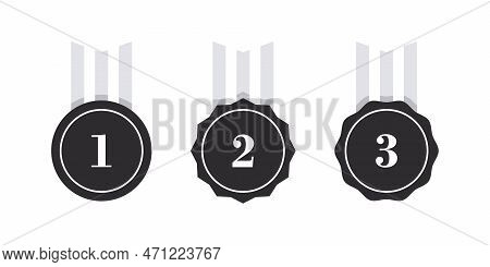 Prize Place Labels. Vector & Photo (Free Trial) | Bigstock