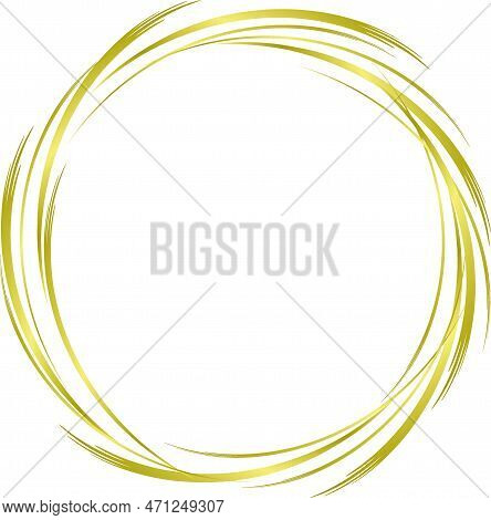 Golden Circle Ring Image & Photo (Free Trial) | Bigstock