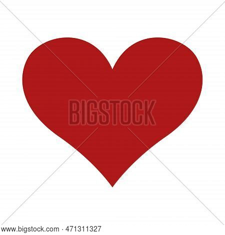 Red Heart Shape Vector & Photo (Free Trial) | Bigstock