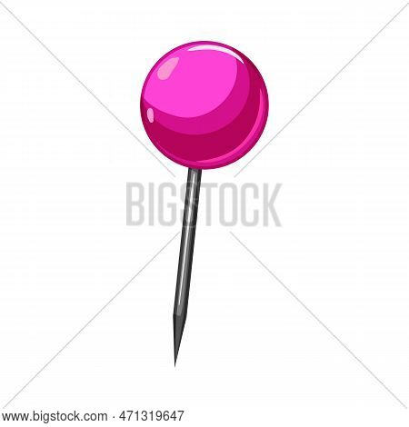 Attach Push Pin Vector & Photo (Free Trial) | Bigstock