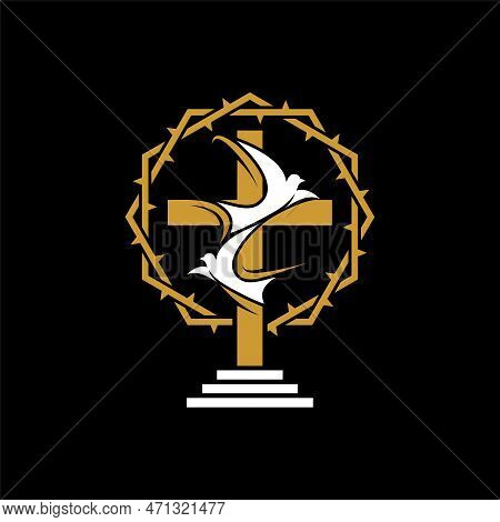 Church Logo Dove Vector & Photo (Free Trial) | Bigstock