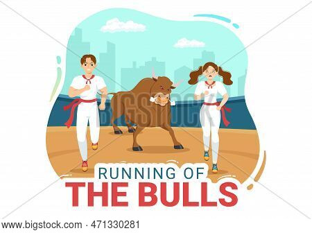 Running Bulls Vector & Photo (Free Trial) | Bigstock