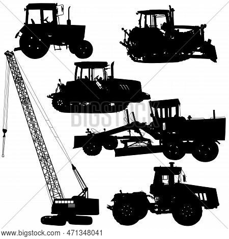 Front Loader Silhouette Images, Illustrations & Vectors (Free) - Bigstock