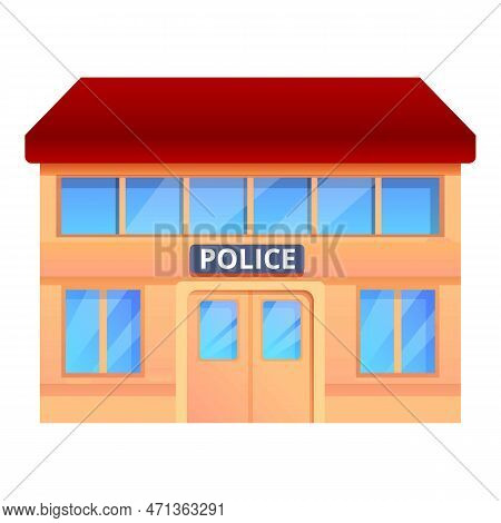 Police Building Icon. Image & Photo (Free Trial) | Bigstock