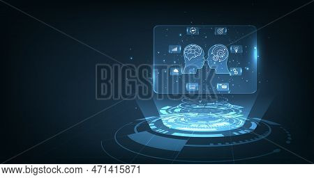 Human Chat Ai Vector & Photo (Free Trial) | Bigstock