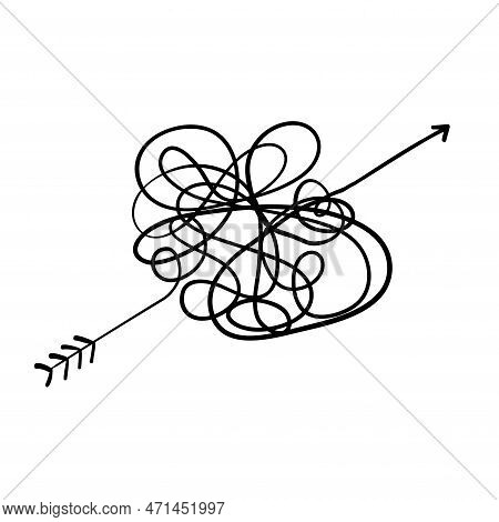 Insane Messy Line. Vector & Photo (Free Trial) | Bigstock