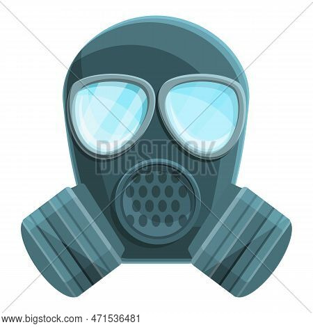 Hazard Gas Mask Icon. Image & Photo (Free Trial) | Bigstock