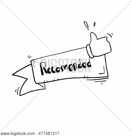 Banner Recommended Vector & Photo (Free Trial) | Bigstock