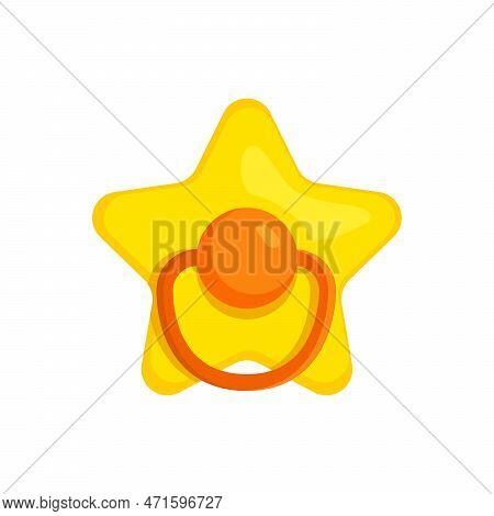 Cute Pacifier Cartoon Vector & Photo (Free Trial) | Bigstock