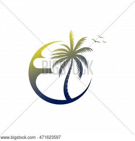 Palm Logo Icon Vector & Photo (Free Trial) | Bigstock